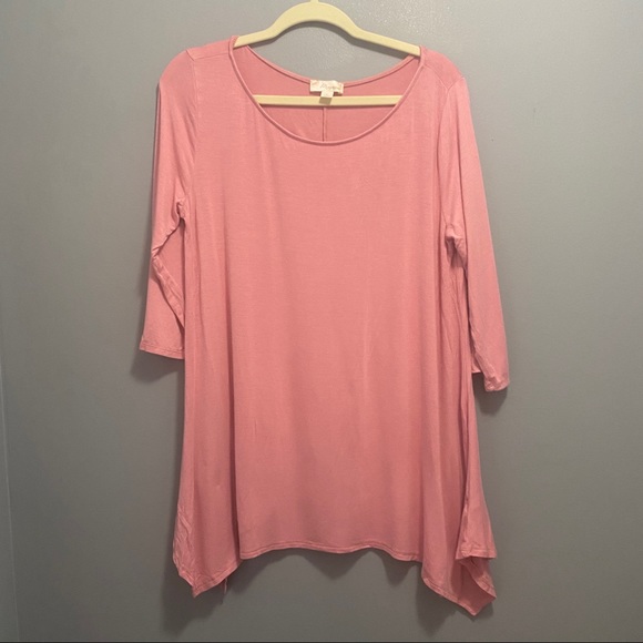 Misia | Tops | Misia Blush Pink Tunic | Poshmark